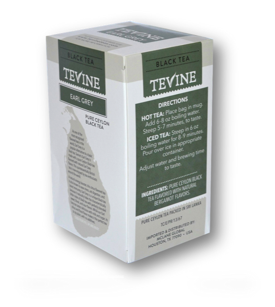 Earl Grey - Case of 120 Tea Bags – TEVIVE
